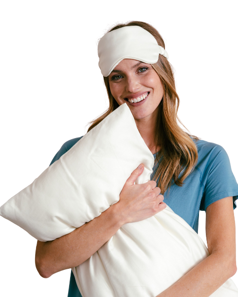 Cushion cover Made from cupro in 50 x 50 cm | coconut cream | PIECE ...